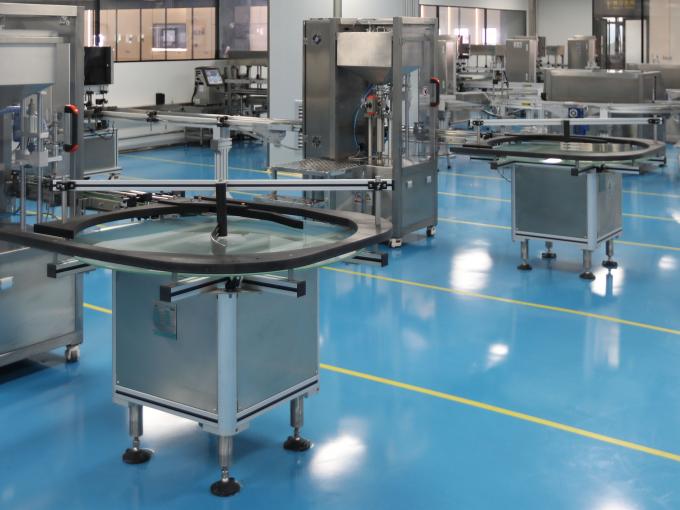 Semi Automatic Bottle Turntable Machine Rotary Unscrambling Table